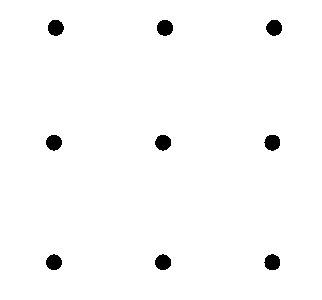 Nine Dots and Four Straight Lines – UEI Tutors